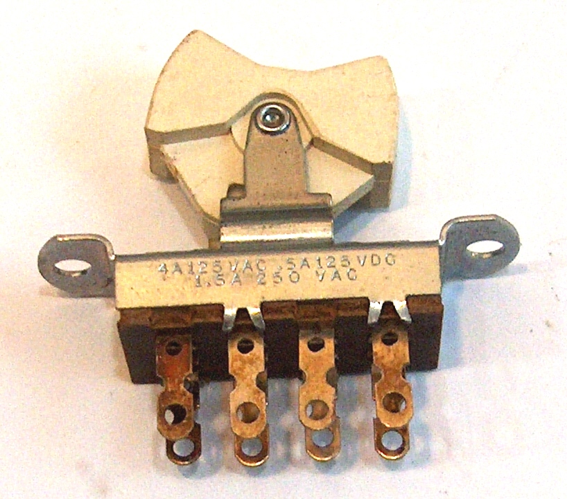 Rocker Switch DP3T, White OEM Midrange - Product Details