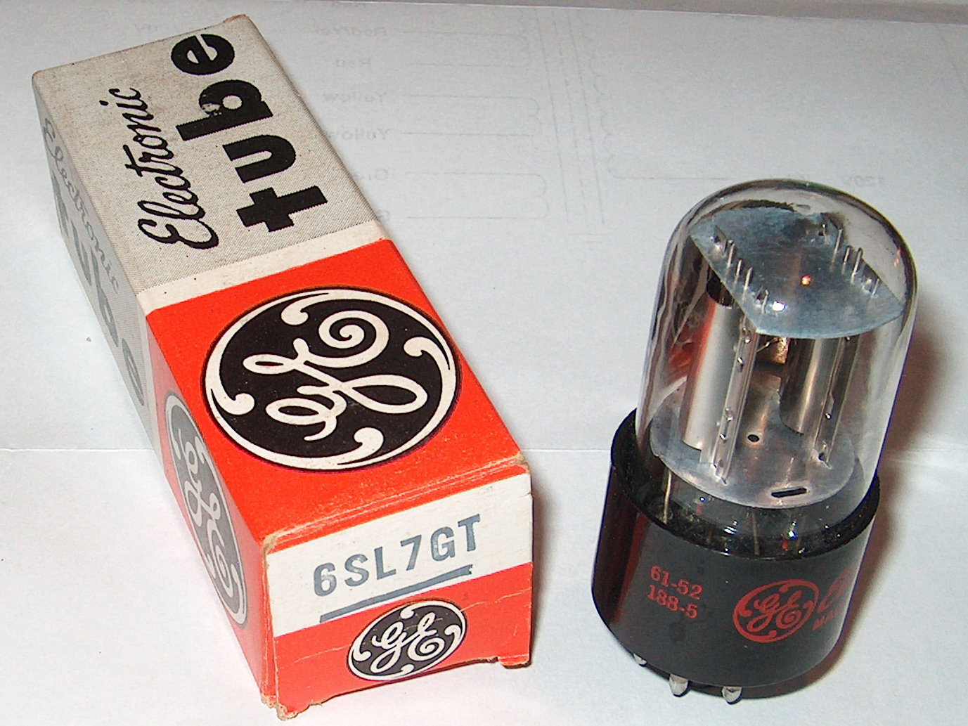 6SL7 GE
